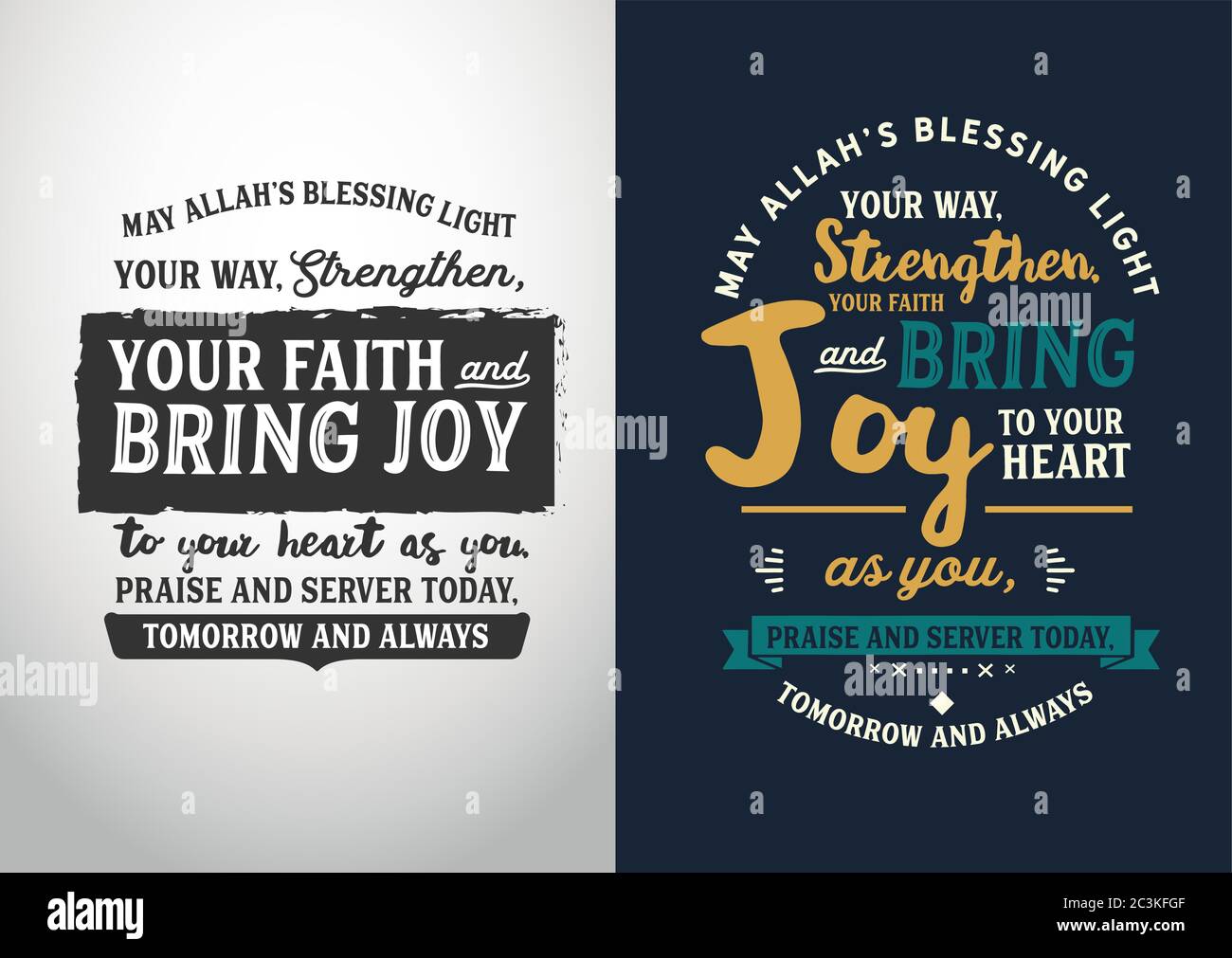 Message blessing card hi-res stock photography and images - Alamy