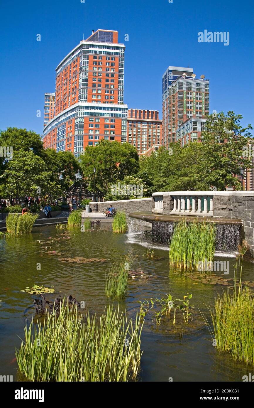 Governor Nelson A Rockefeller Park, Battery City, Lower Manhattan, New ...