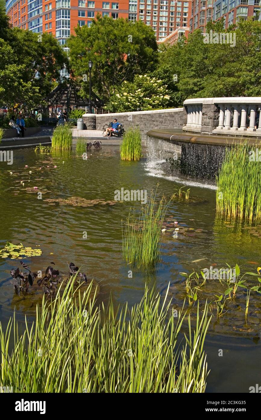 Governor Nelson A Rockefeller Park, Battery City, Lower Manhattan, New ...