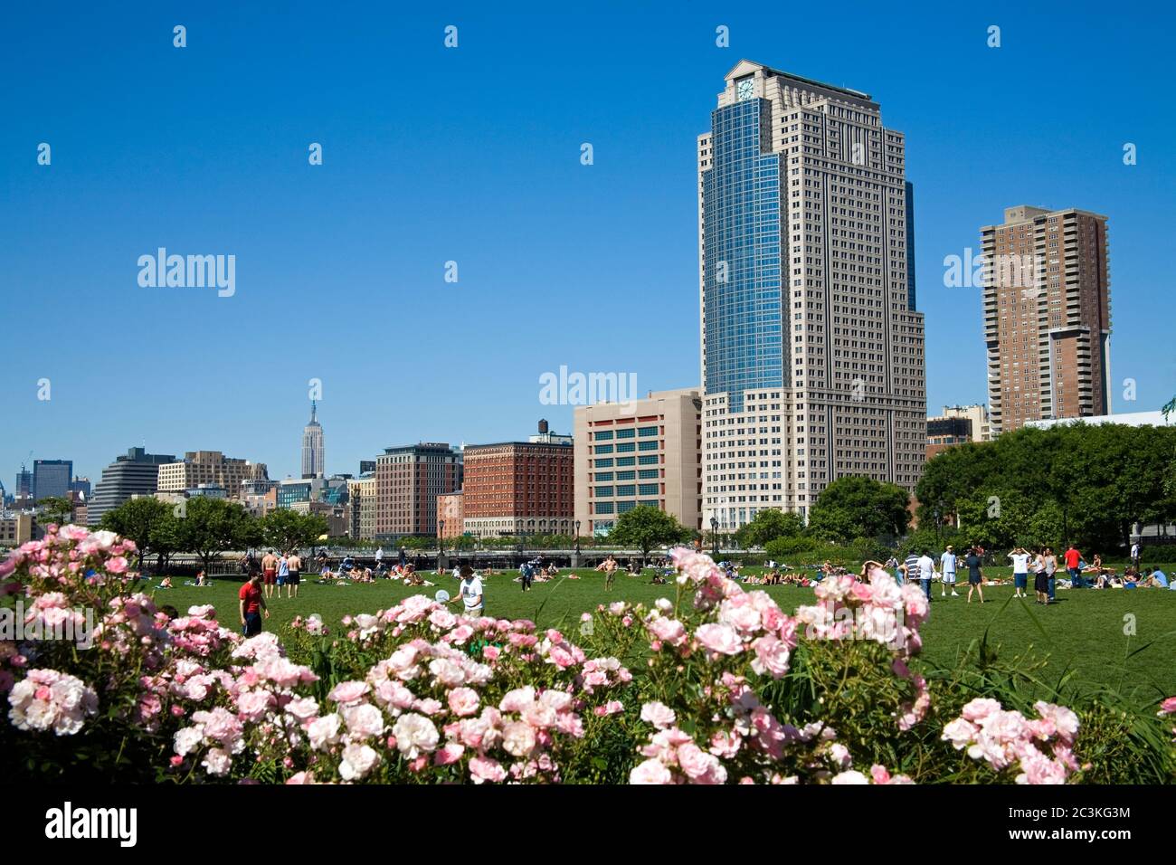 Governor Nelson A Rockefeller Park, Battery City, Lower Manhattan, New ...