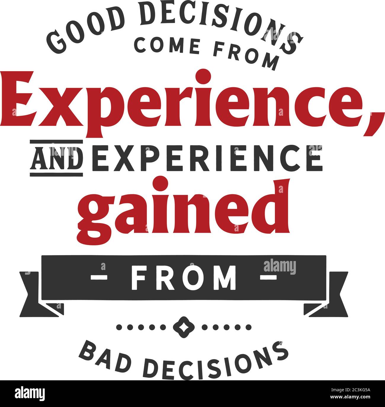 Experience gained Stock Vector Images - Alamy