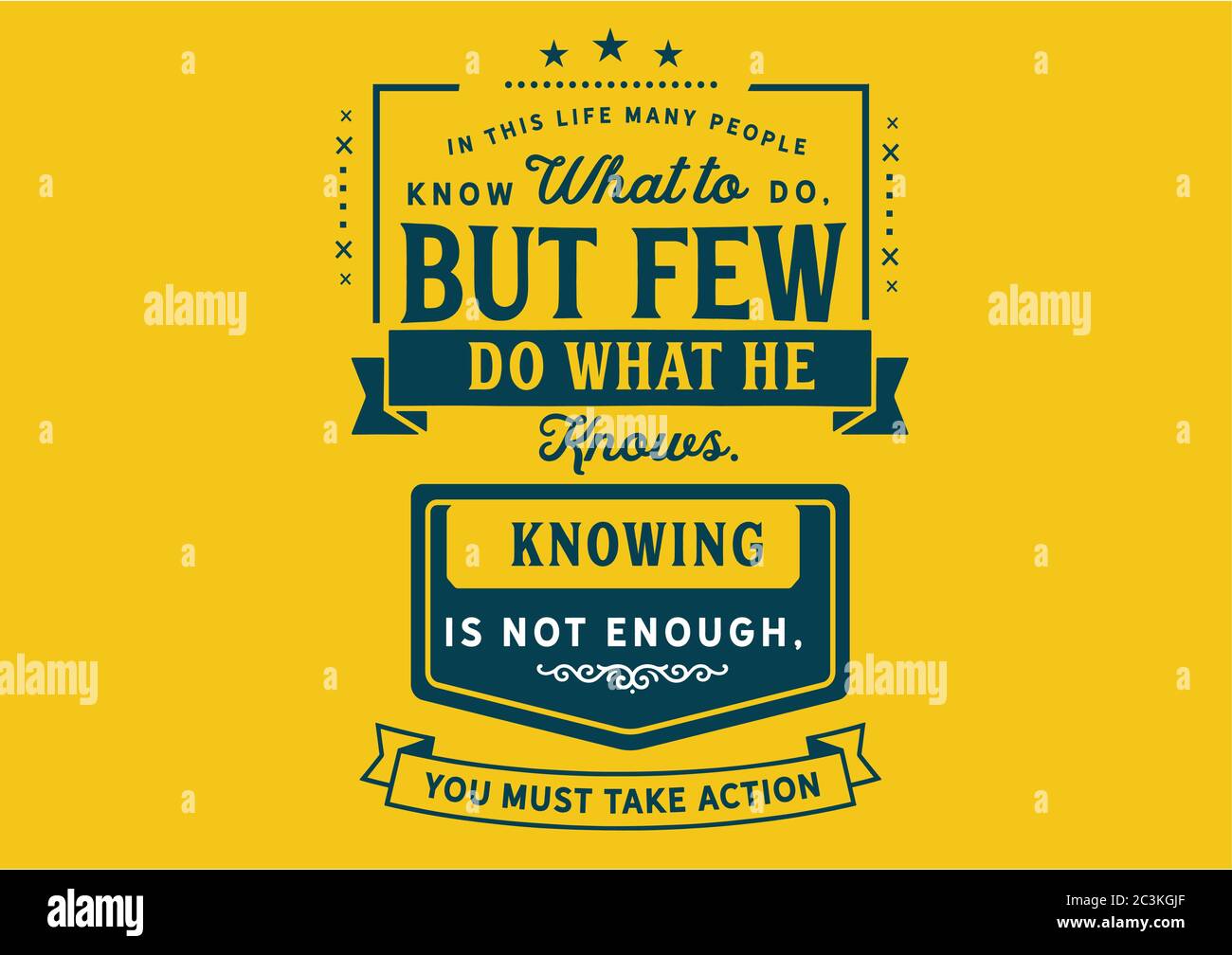 Take courage Stock Vector Images - Alamy