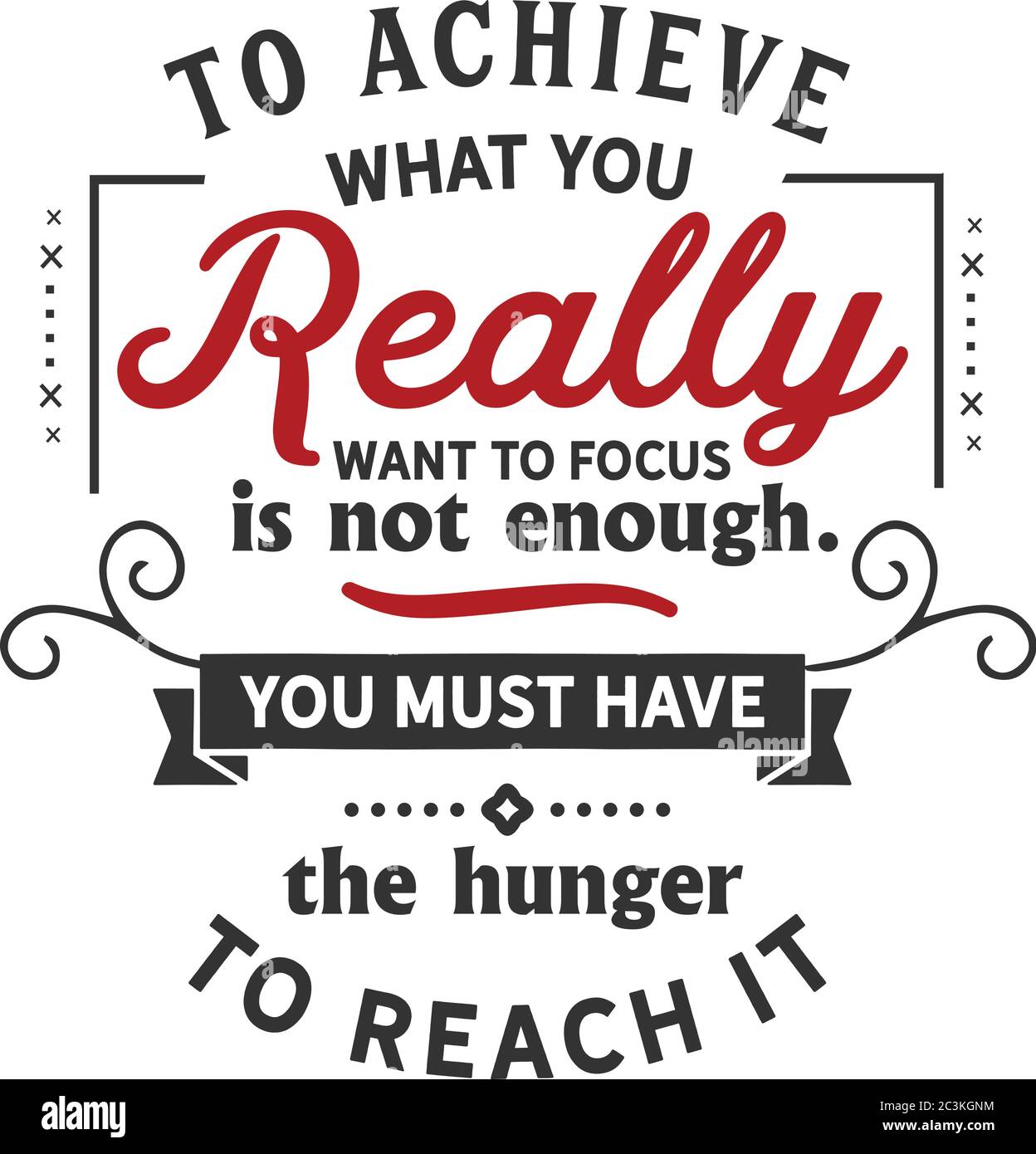 Hunger for success Stock Vector Images - Alamy
