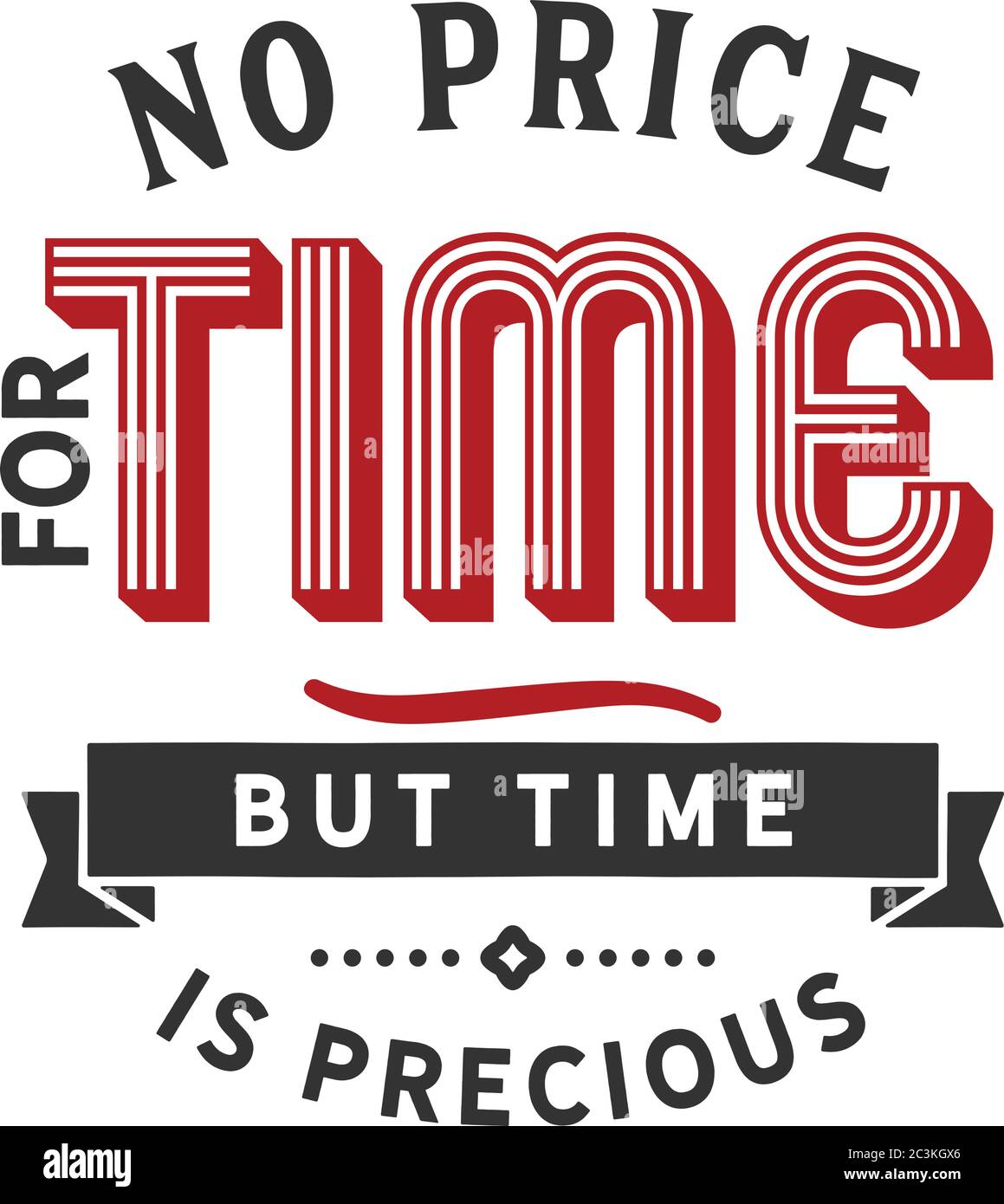 Time is precious illustration Stock Vector Images - Alamy