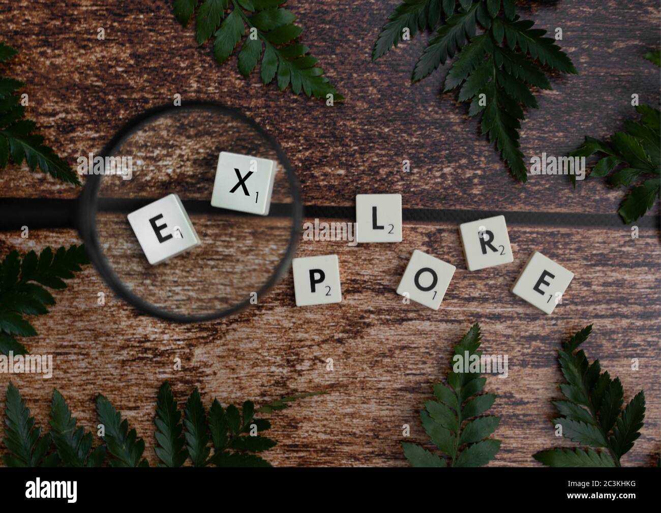 Explore from scrabble blocks Stock Photo - Alamy
