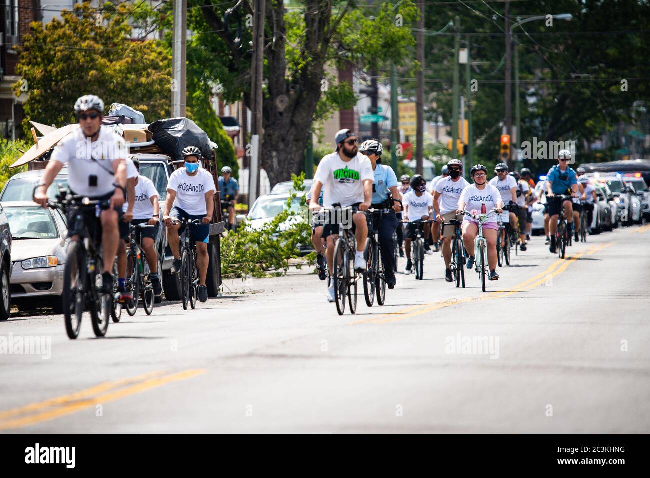 Philadelphia, PA / USA. Operation Neighbor Care Philly, a group of ...