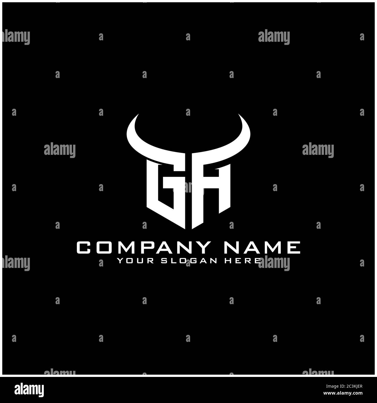 GH alphabet abstract initial letter logo design vector template Stock ...
