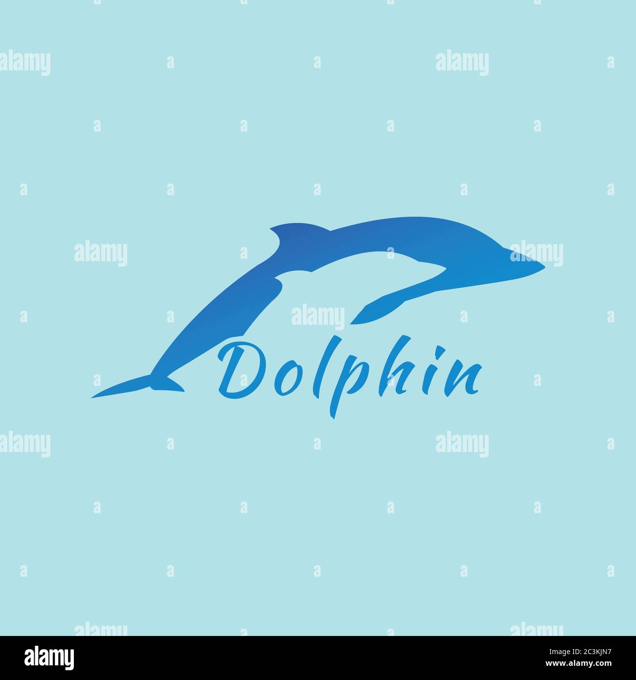 This is a dolphin vector design. This design is suitable to be used for ...