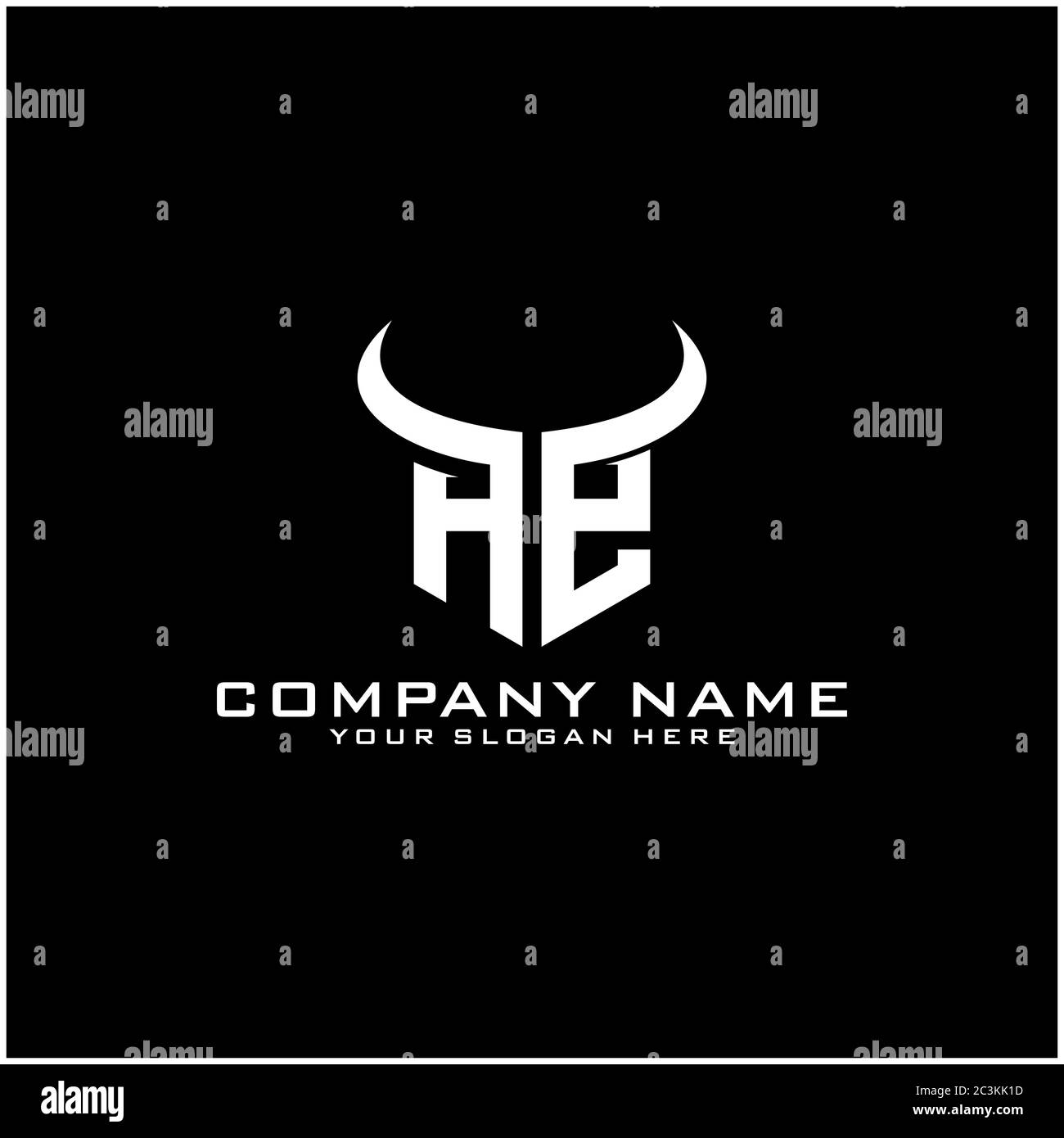 HE alphabet abstract initial letter logo design vector template Stock ...