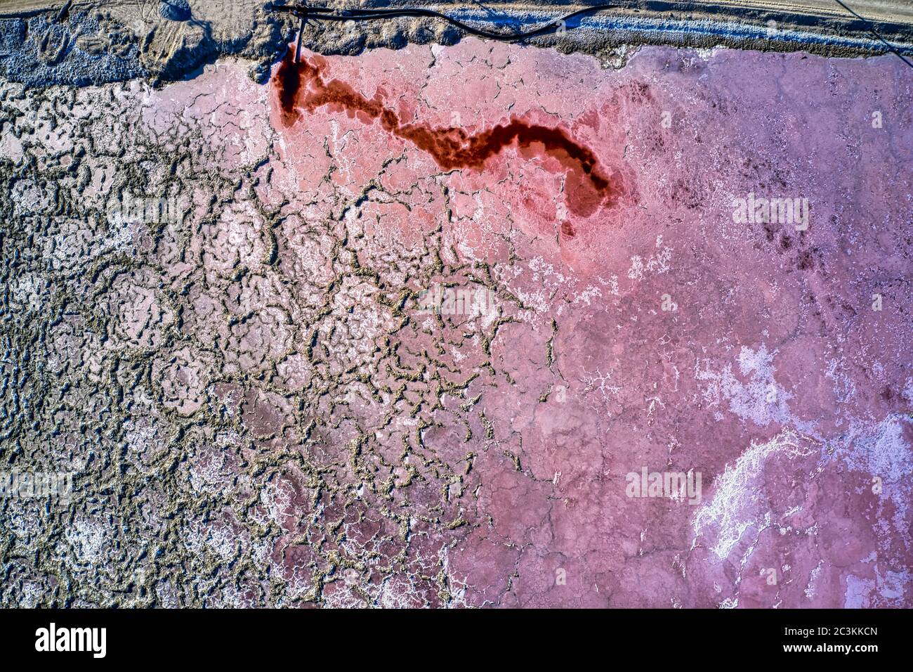 Aerial shot scenic salt lake hi-res stock photography and images - Alamy