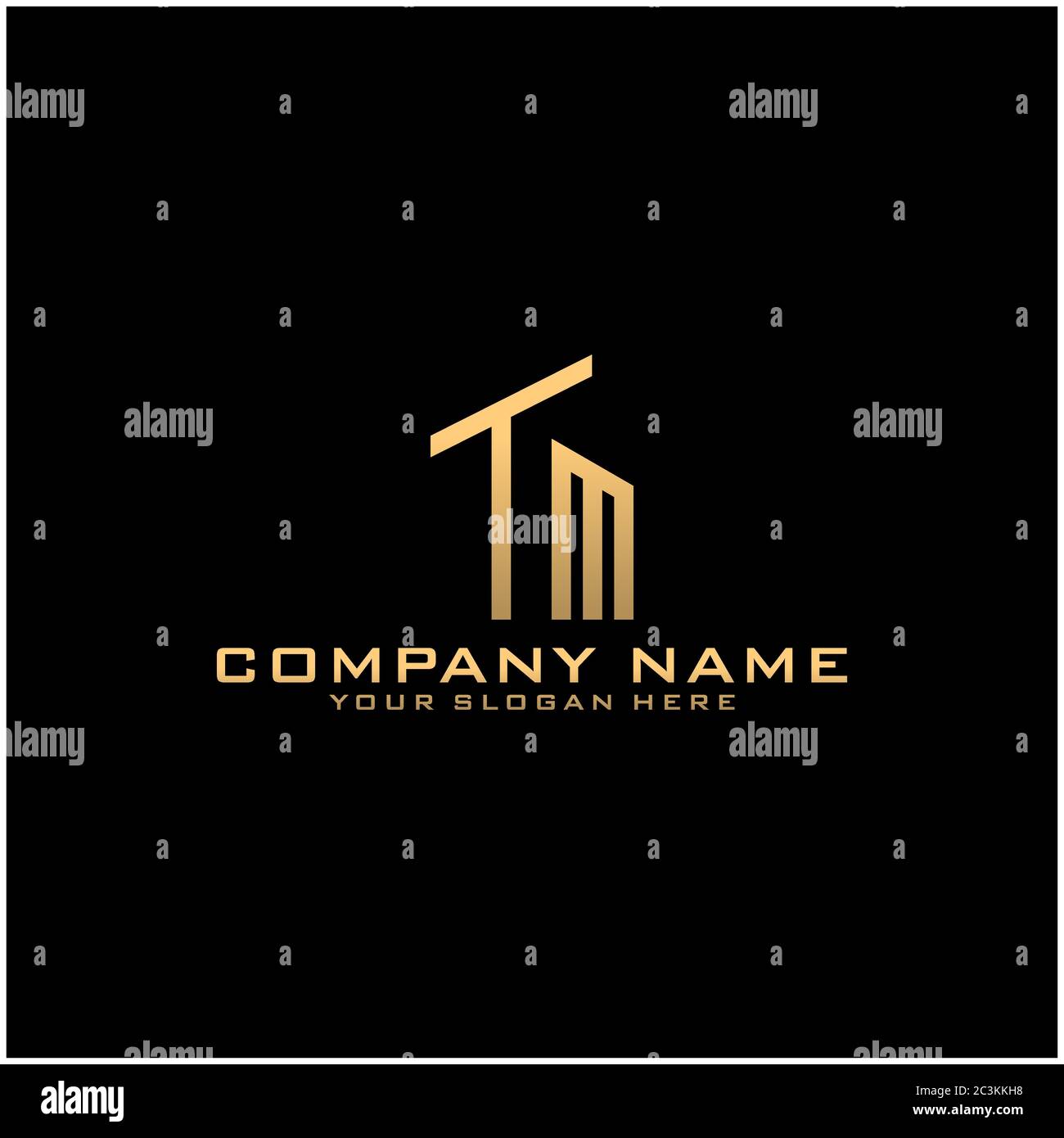 Initial letter tm hi-res stock photography and images - Alamy