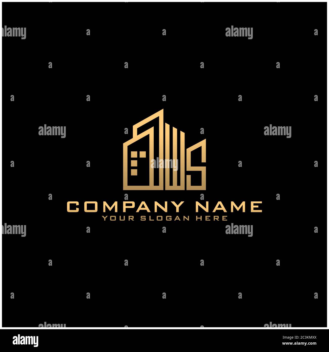 Ws brand logo Stock Vector Images - Alamy