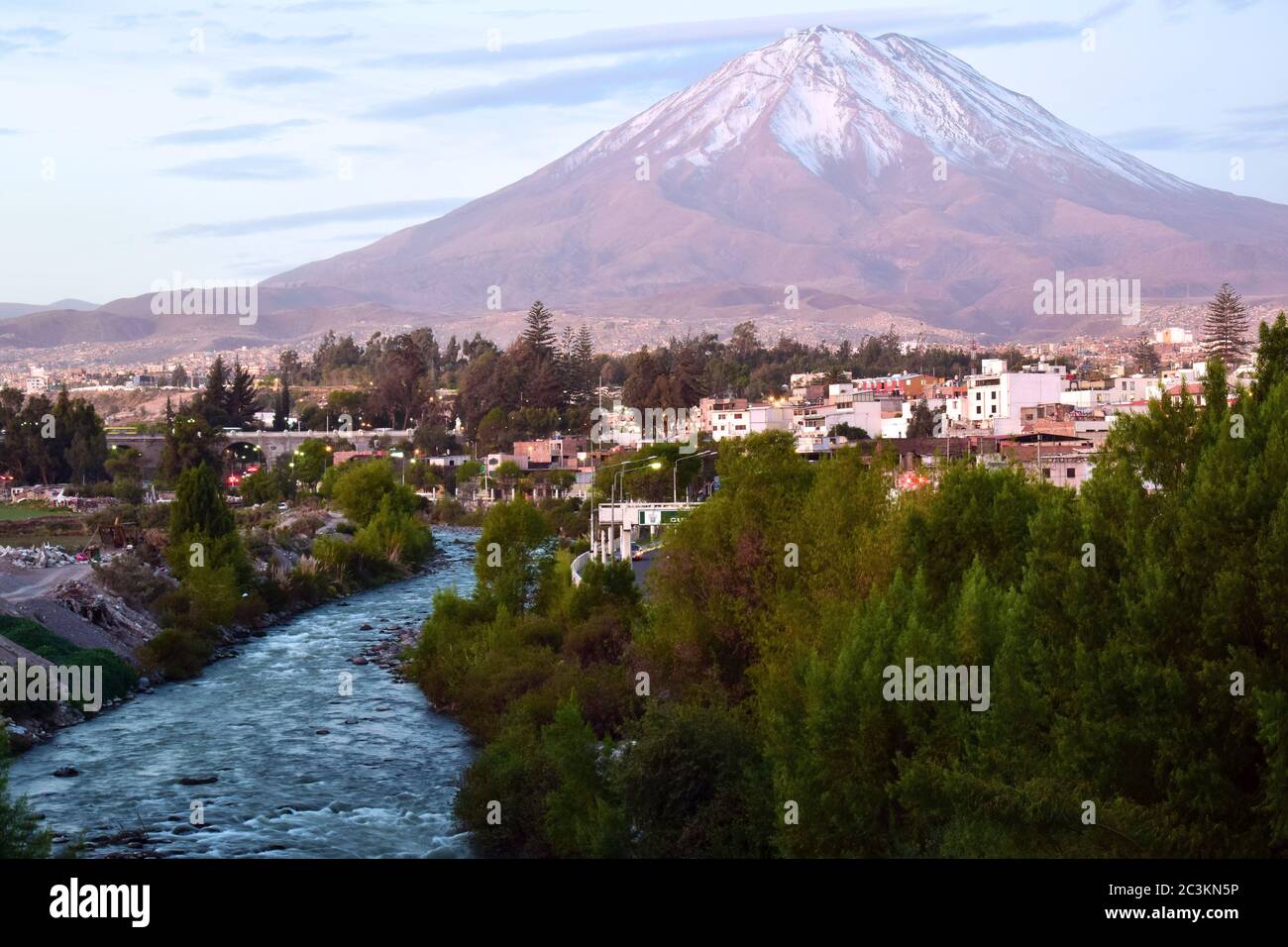 Scenery in Arequipa, Peru Stock Photo - Alamy