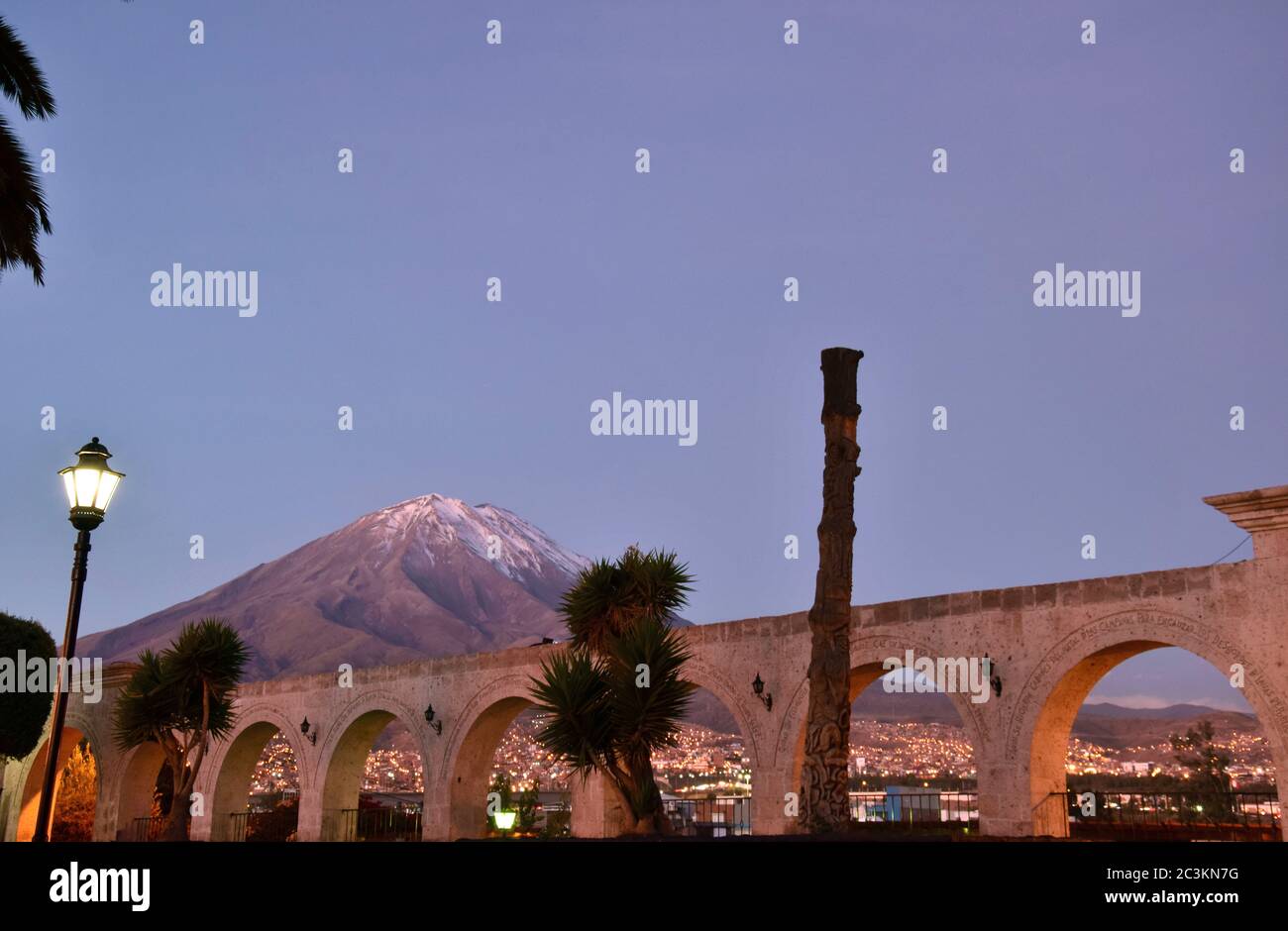 Scenery in Arequipa, Peru Stock Photo - Alamy