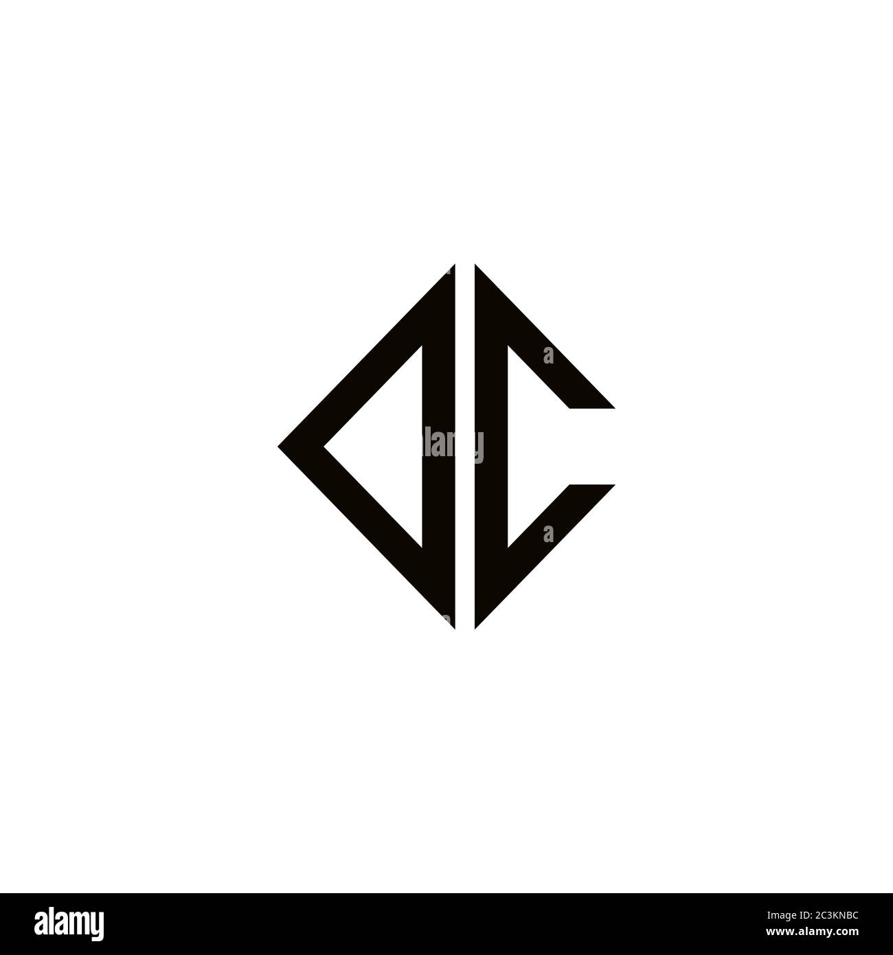 Letter dc vector vectors hi-res stock photography and images - Alamy