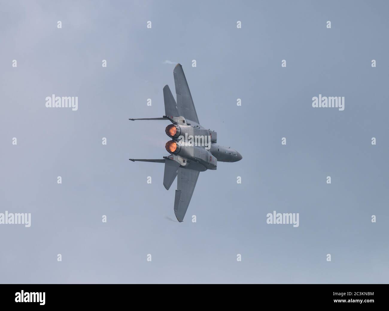 Singapore - February 14, 2016: McDonnell Douglas F‑15SG from Republic ...