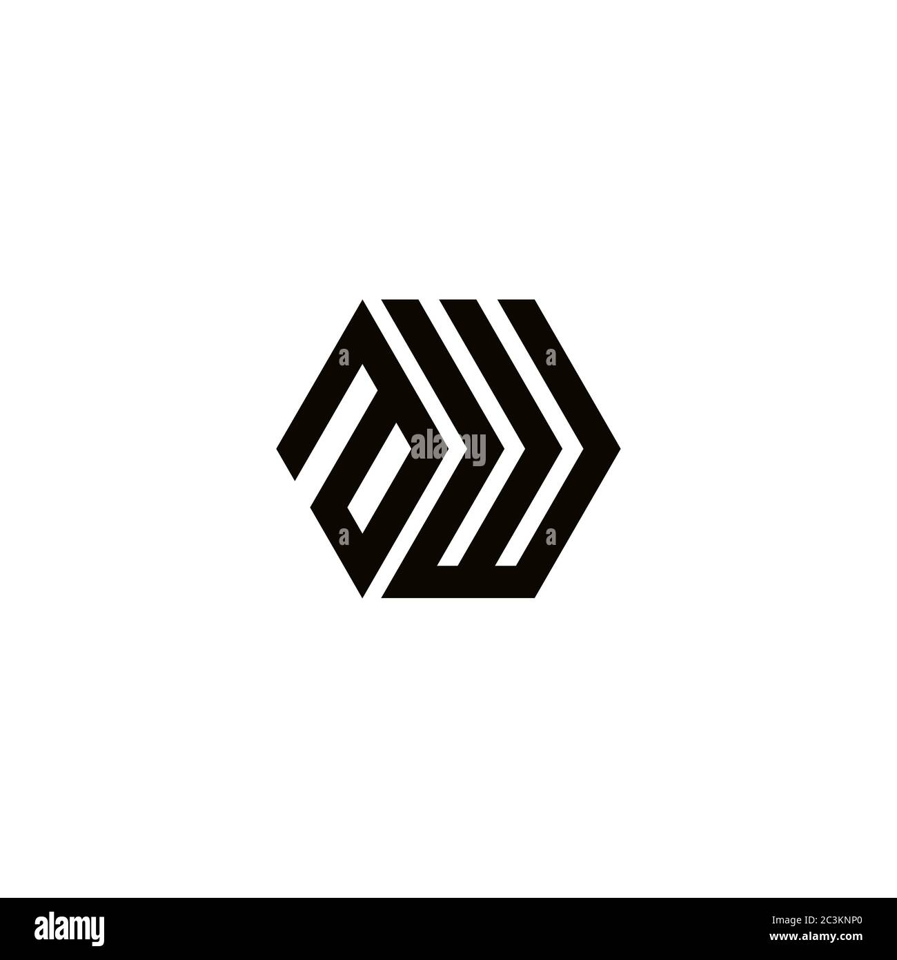 Aw font vector vectors hi-res stock photography and images - Alamy