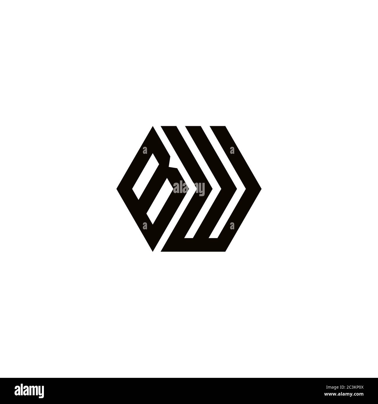 Logo bw hi-res stock photography and images - Alamy