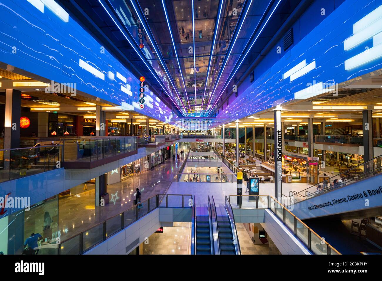 Westfield view travel street hi-res stock photography and images - Alamy