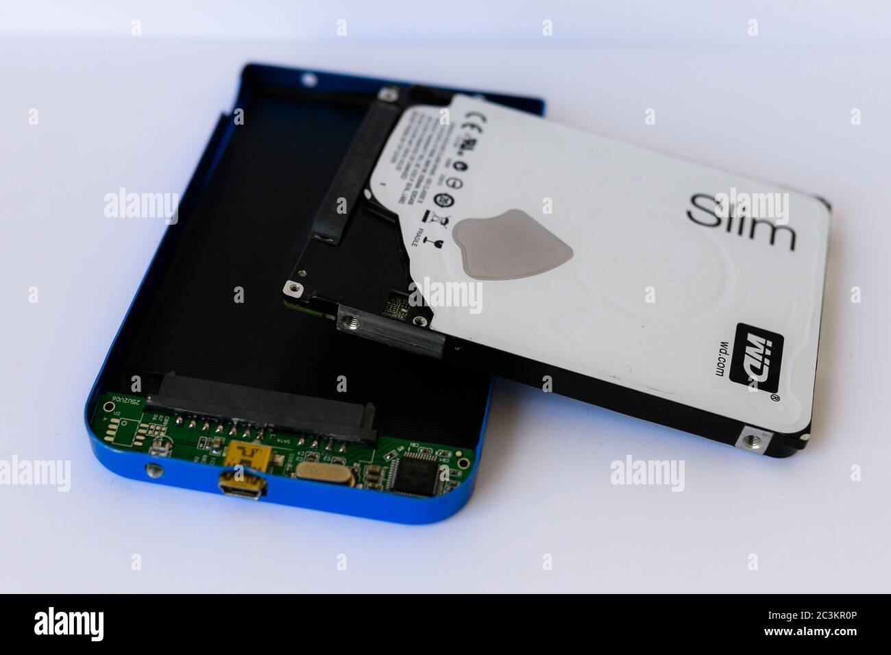 Parts of laptop Stock Photo - Alamy