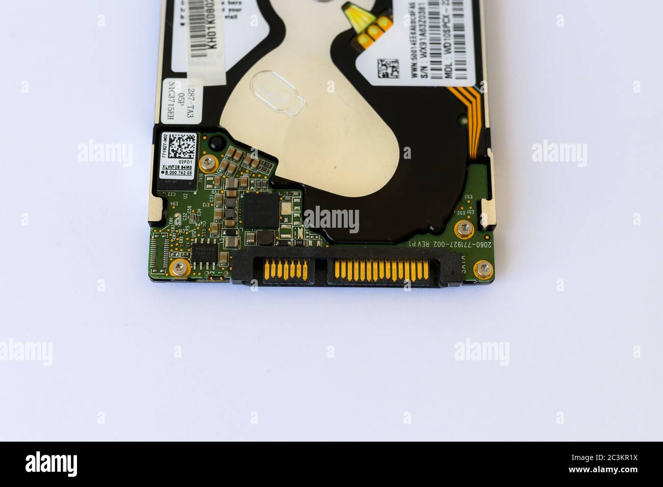 Parts of laptop Stock Photo - Alamy