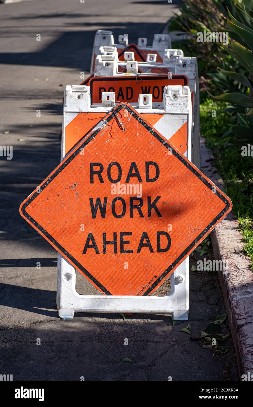 Sign saying road hi-res stock photography and images - Alamy