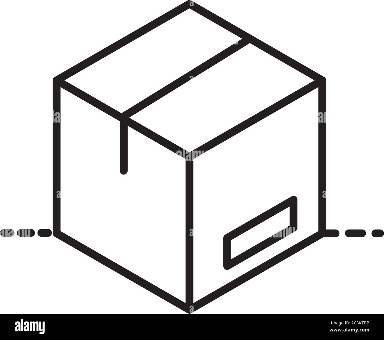 delivery packaging, cardboard box cargo distribution, logistic shipment ...