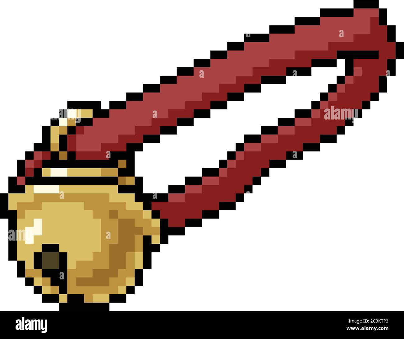 Bell collar for calf or sheep Stock Vector Images - Alamy