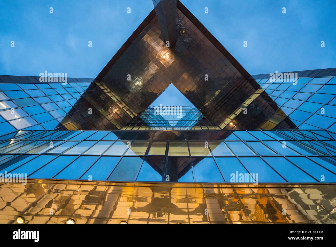 Modern architecture at London Bridge - amazing wide angle shot - LONDON ...