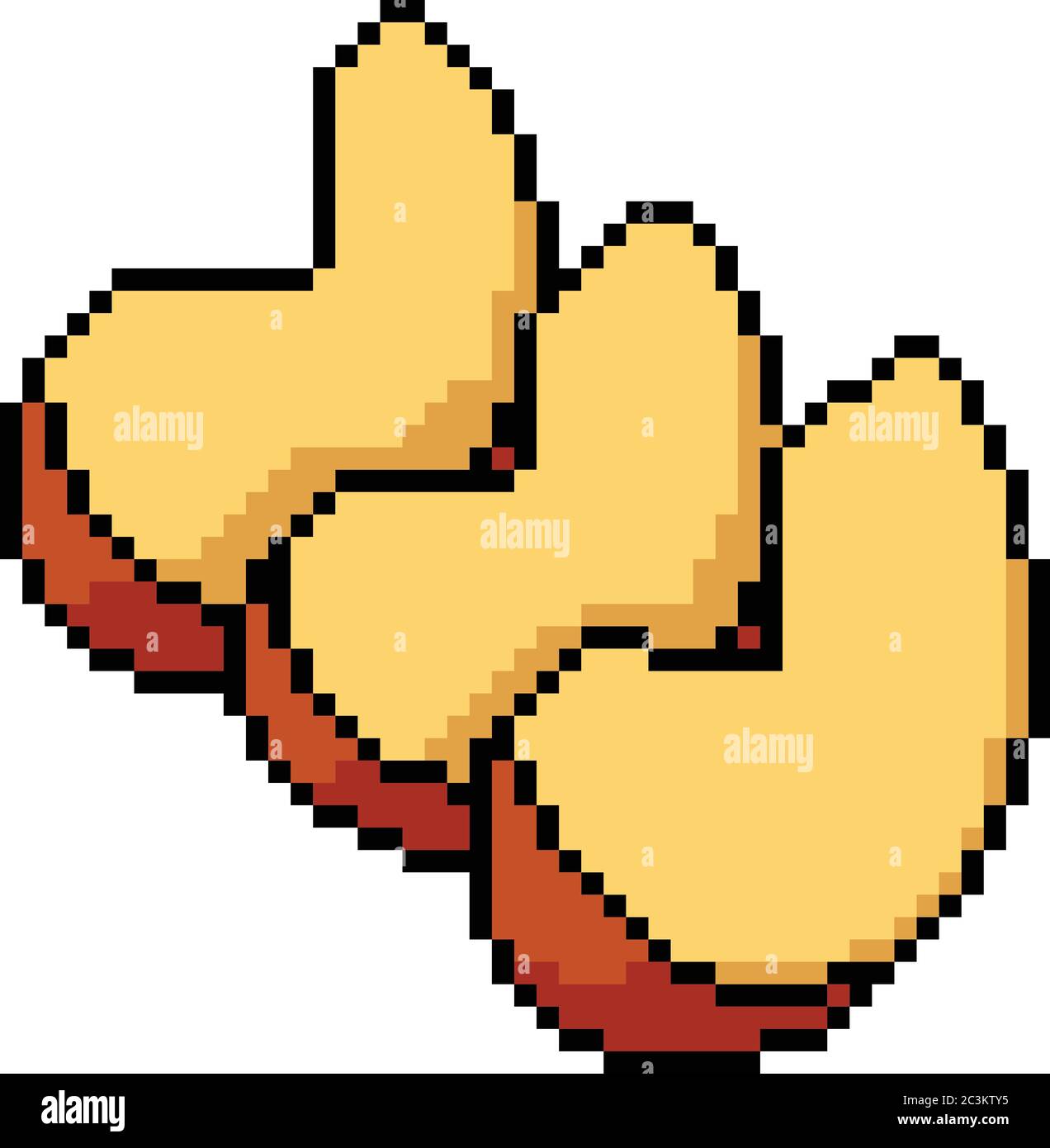 Pixel apple hi-res stock photography and images - Alamy