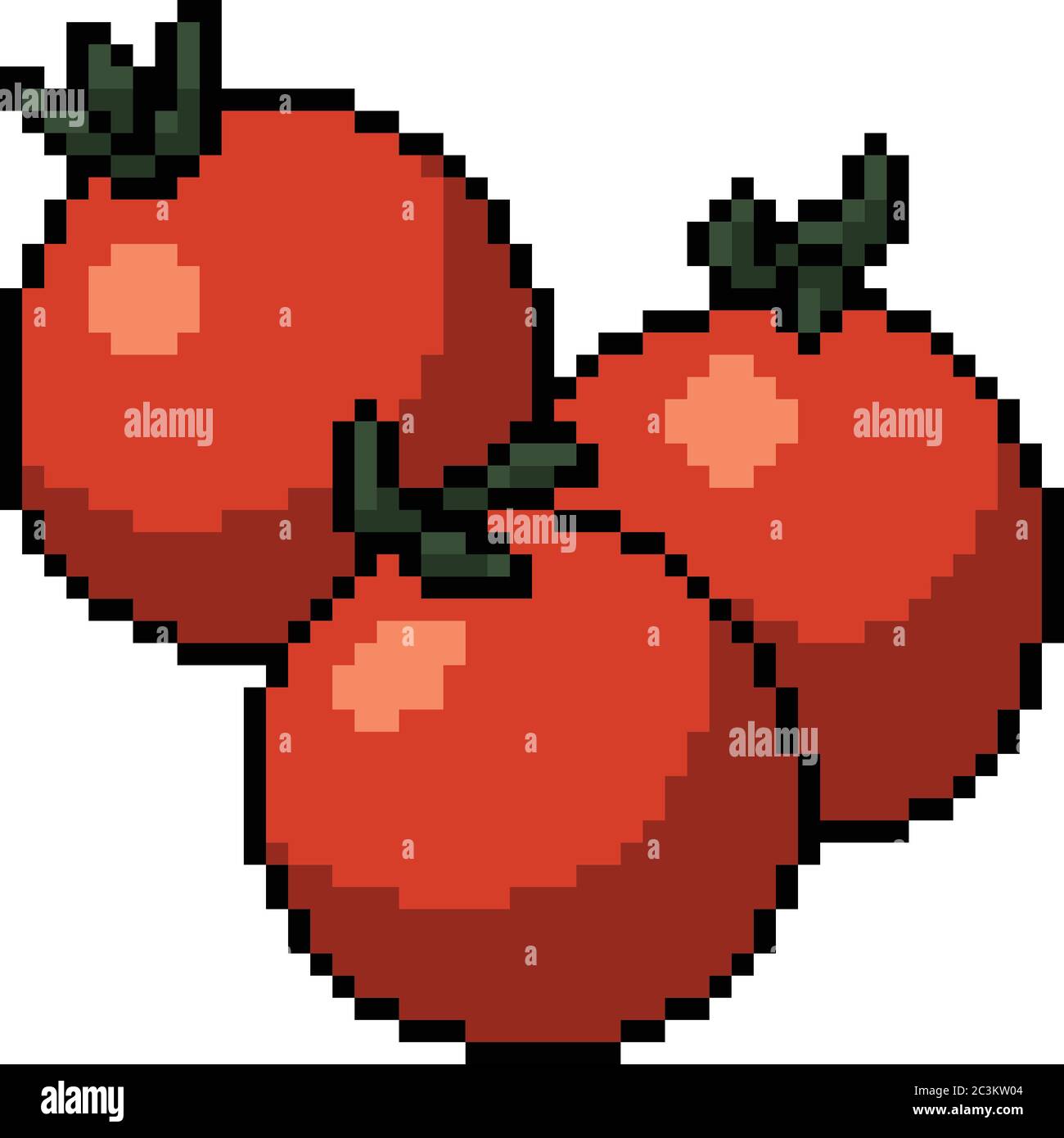 Tomato pixel hi-res stock photography and images - Alamy