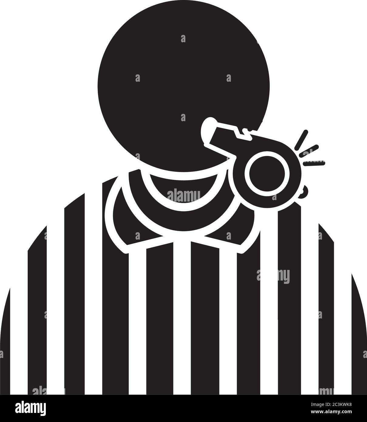 soccer game, referee with whistle league recreational sports tournament ...