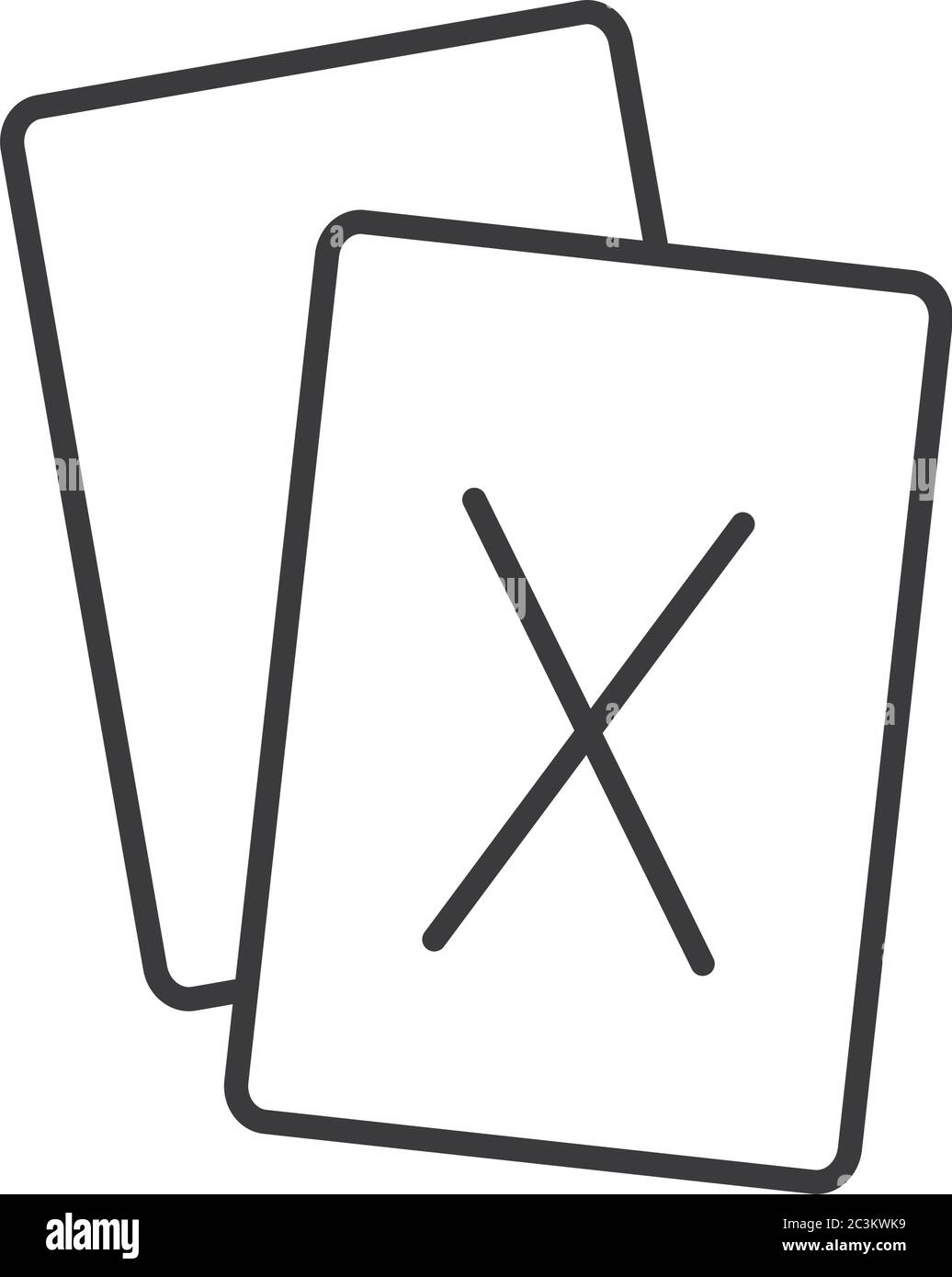 soccer game, cards league recreational sports tournament line style ...