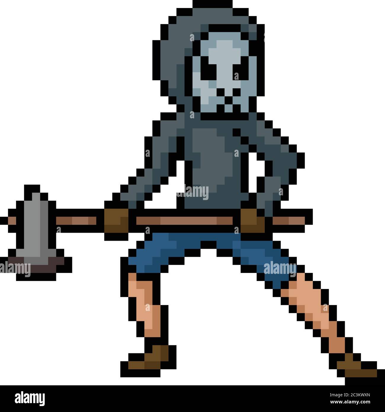 The movie murderer Stock Vector Images - Alamy