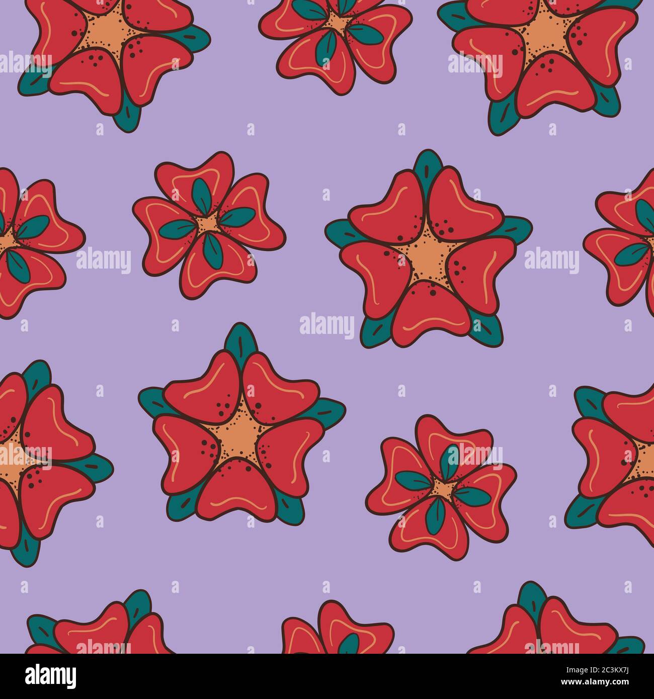 Vector organic motive seamless pattern Stock Vector Image & Art - Alamy