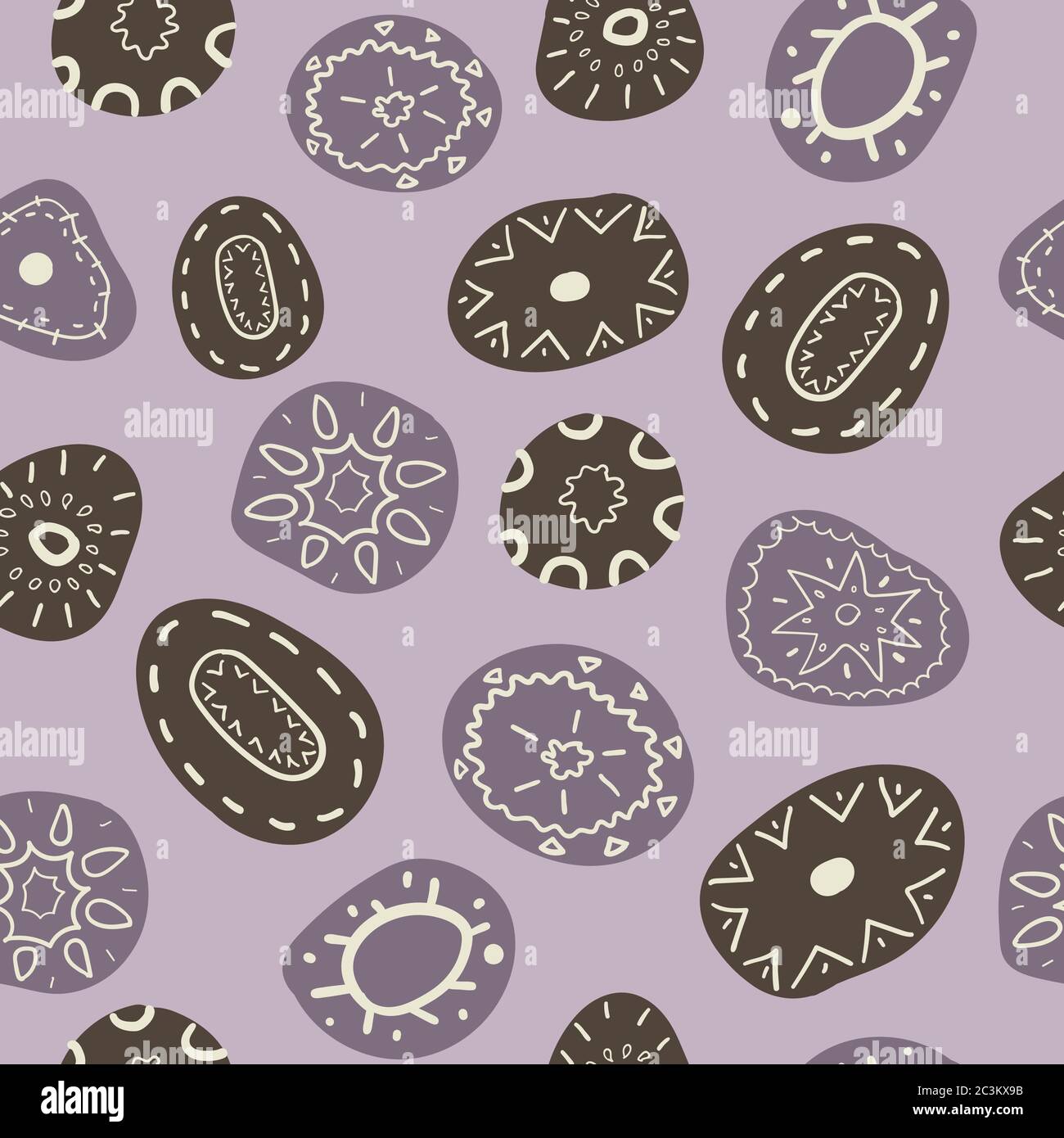 Pebble seamless texture Stock Vector Images - Alamy