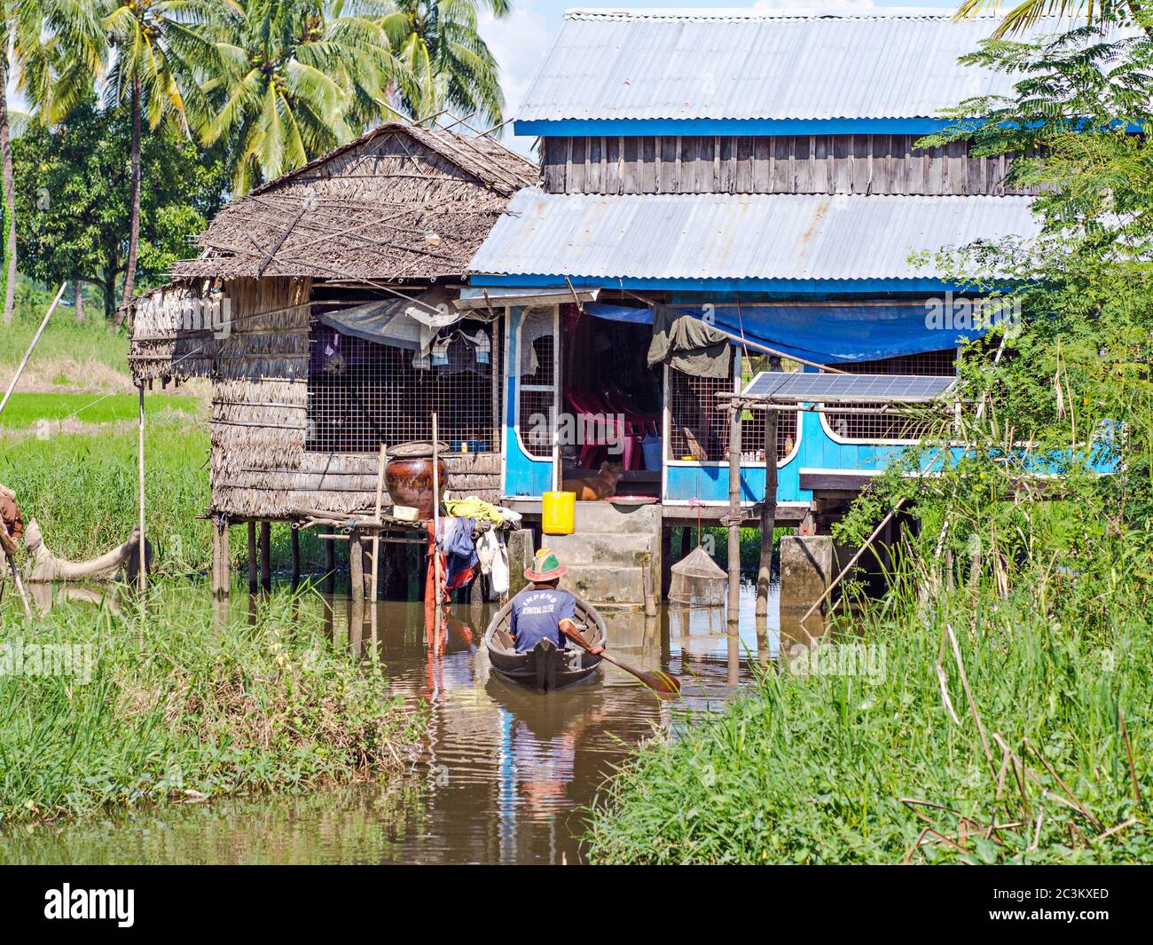 Burma farm hut hi-res stock photography and images - Alamy