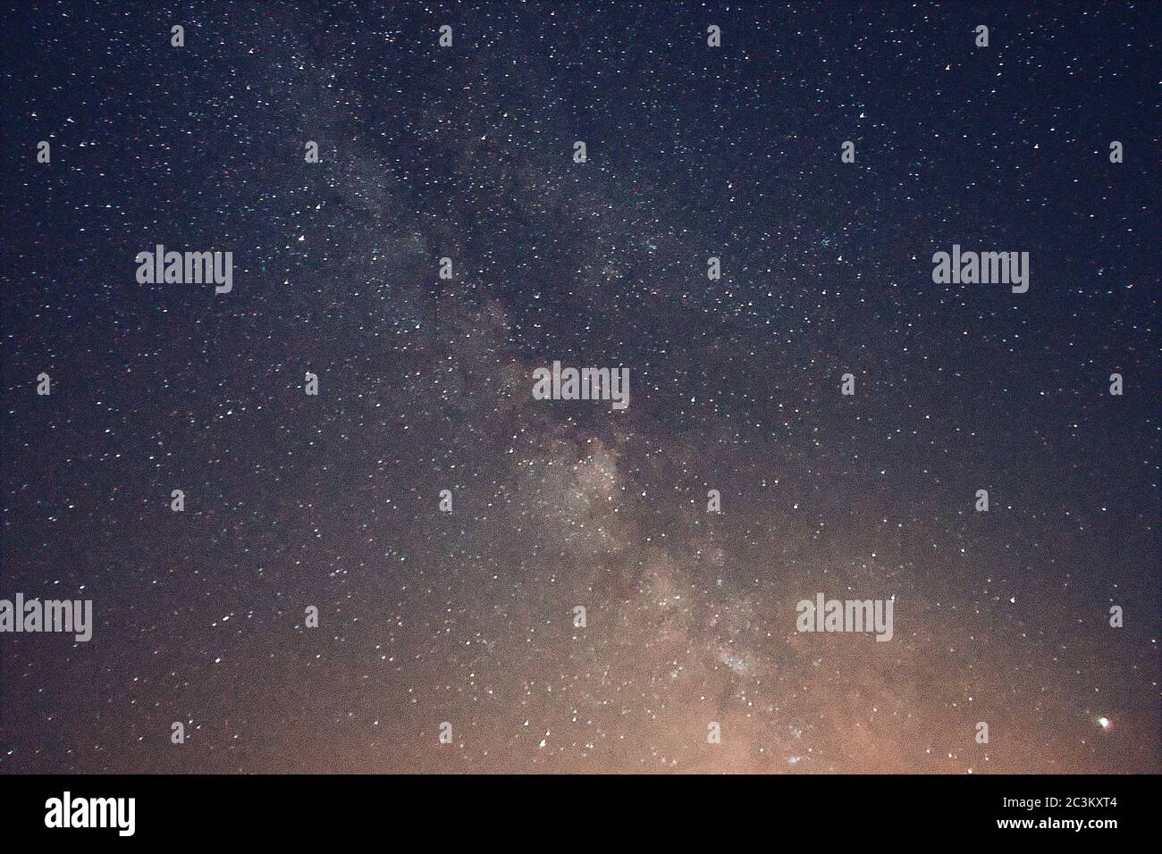 Beautiful sky with many stars-background Stock Photo - Alamy