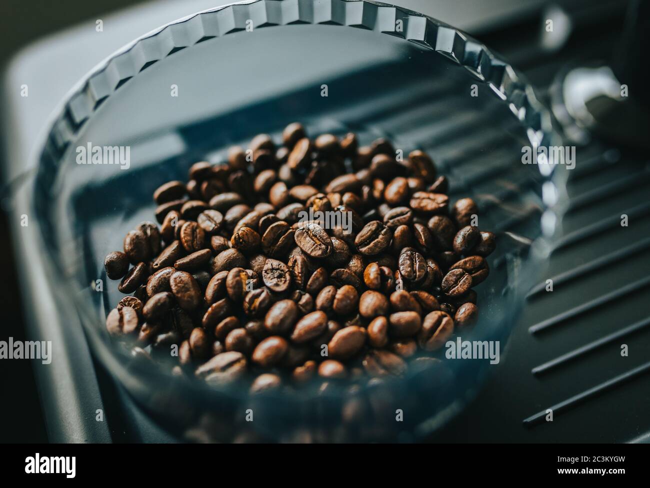 Coffee grinder hopper hi-res stock photography and images - Alamy