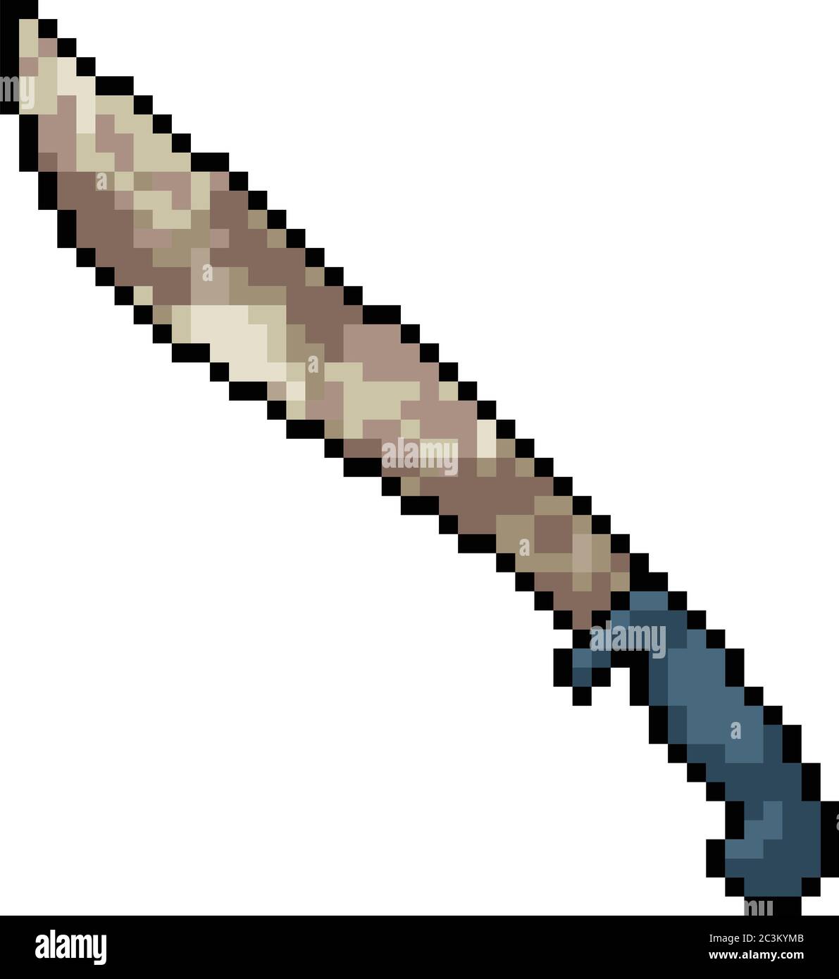 Sword pixel art hi-res stock photography and images - Alamy