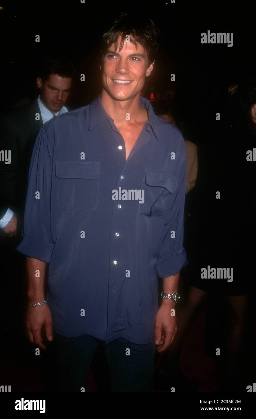 Universal City, California, USA 17th October 1995 Actor Cameron ...