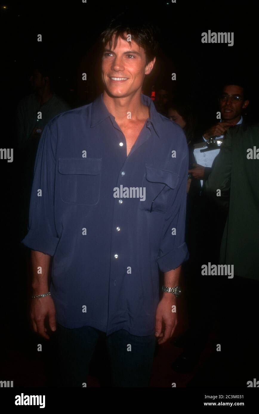 Universal City, California, USA 17th October 1995 Actor Cameron ...