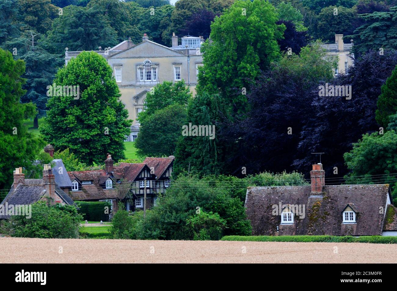 Moor Chrichel house and village, Dorset, UK Stock Photo - Alamy