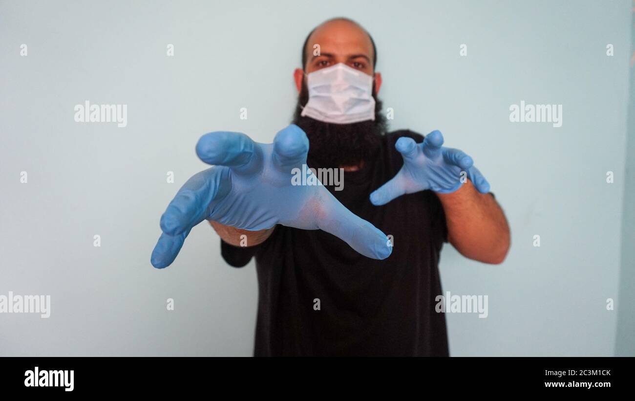 Man reaching towards camera hi-res stock photography and images - Alamy