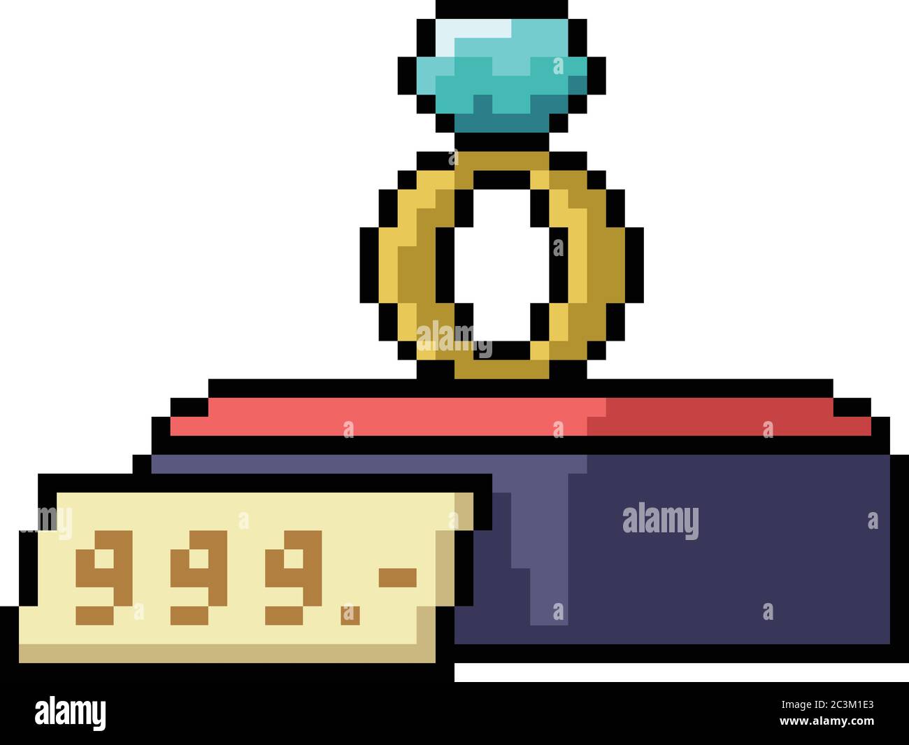 8 bit ring Stock Vector Images - Alamy