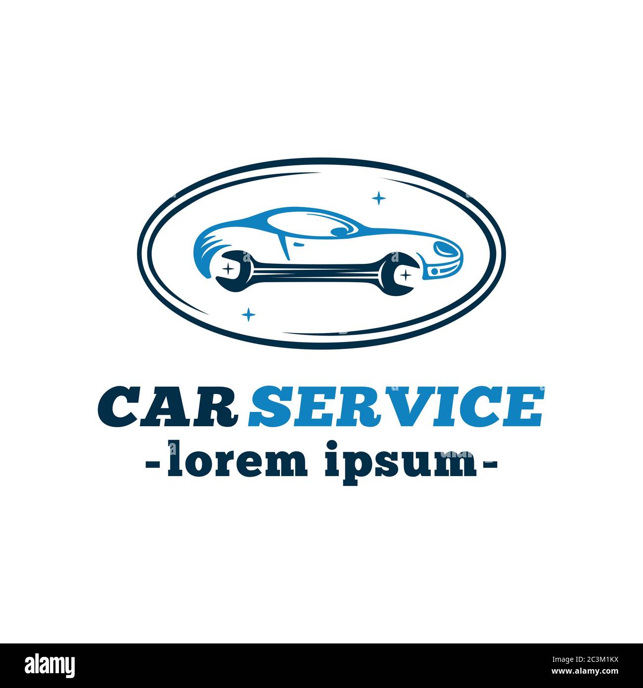 Car service logo design template. Vector and illustration Stock Vector ...