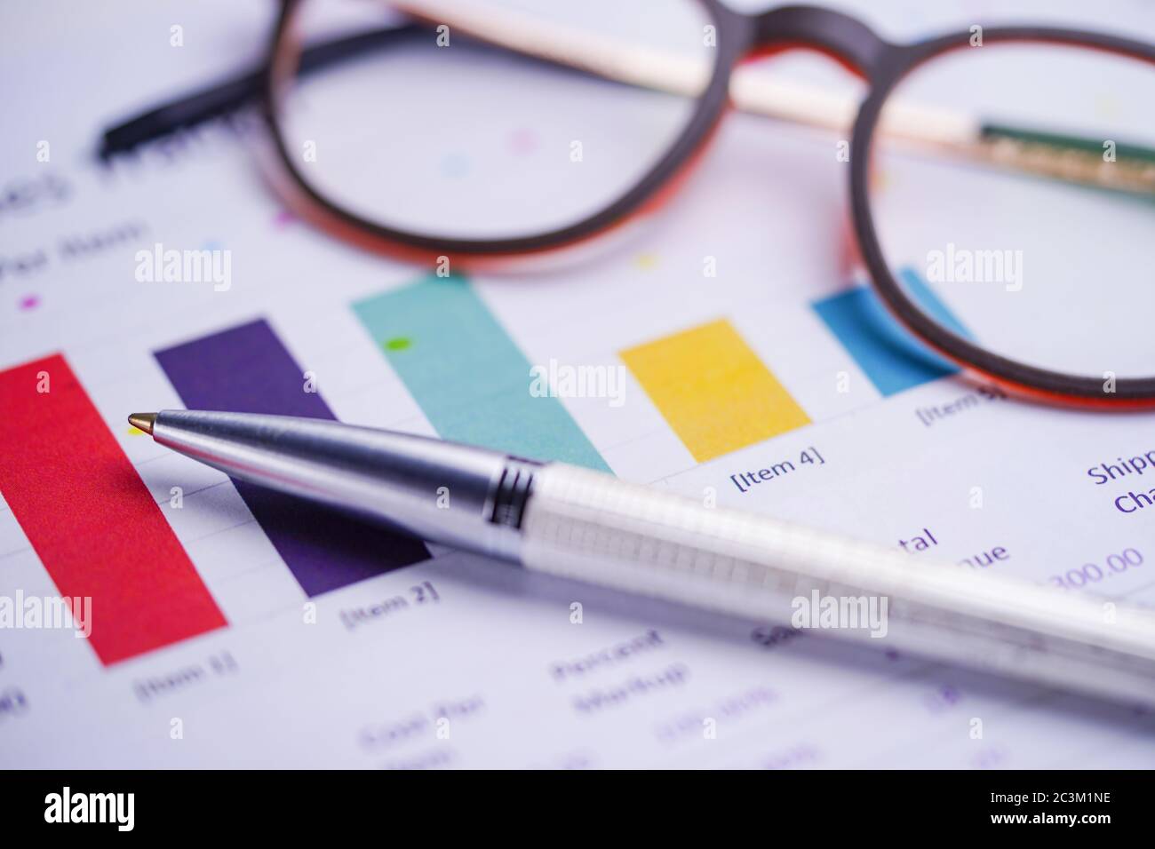 Analysis Analytics Bar Graph Chart High Resolution Stock Photography ...
