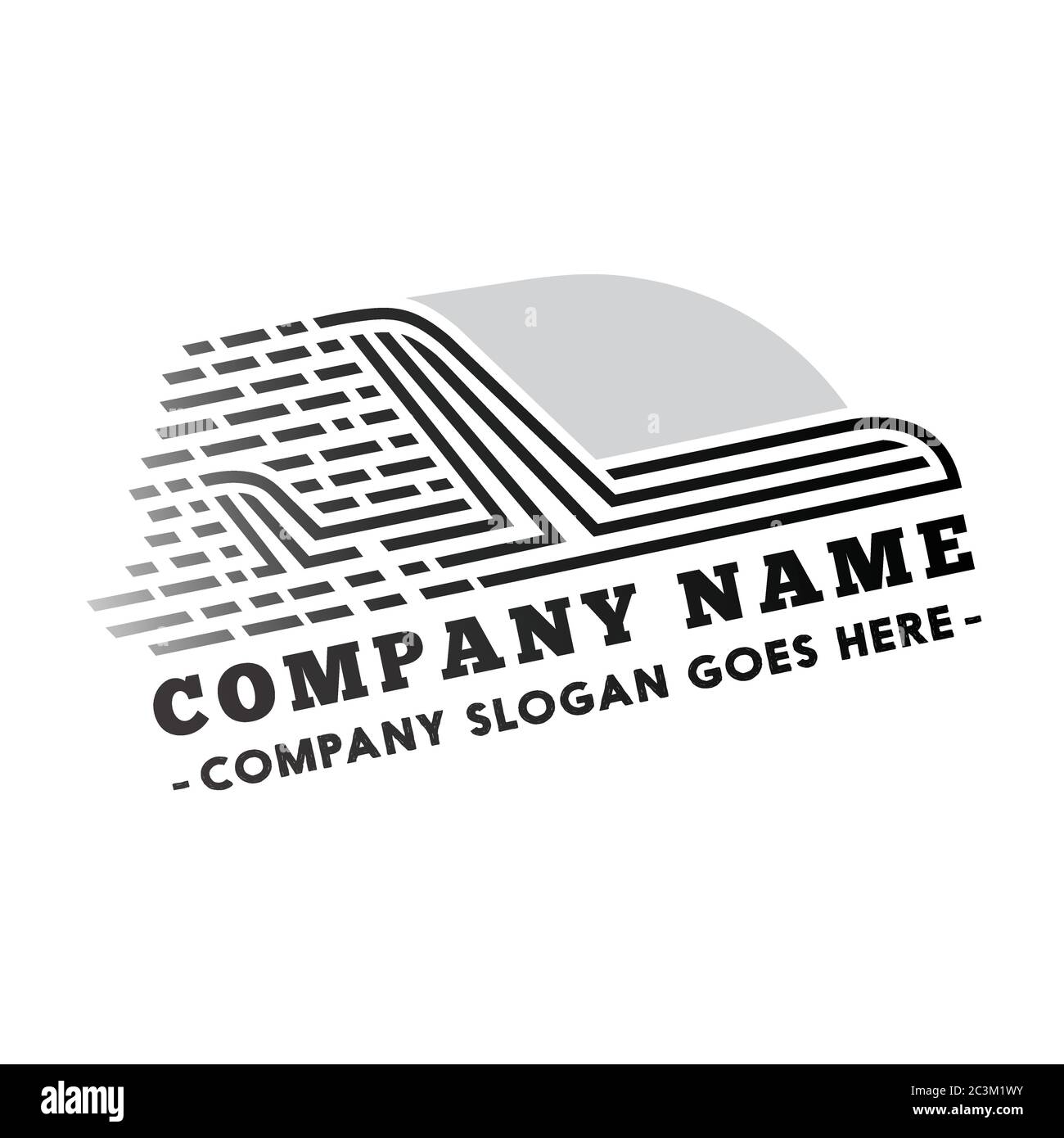 Fly cloud logo Black and White Stock Photos & Images - Alamy