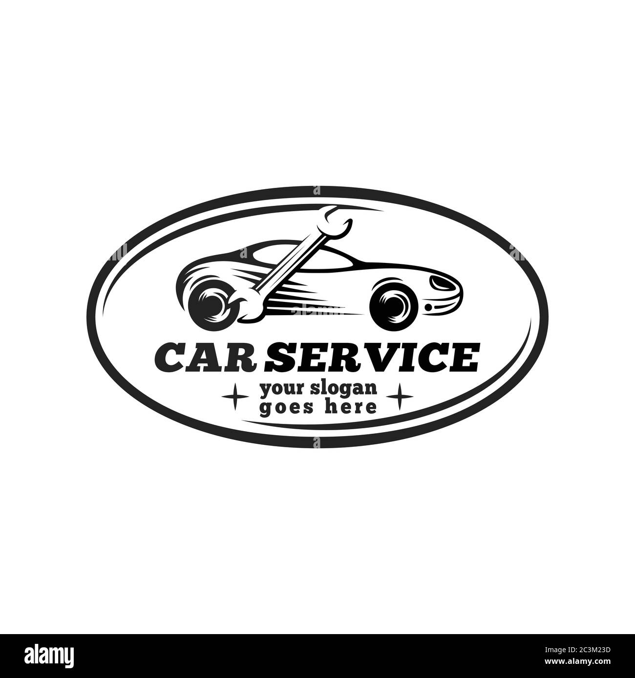 Car service logo. Vector and illustration Stock Vector Image & Art - Alamy