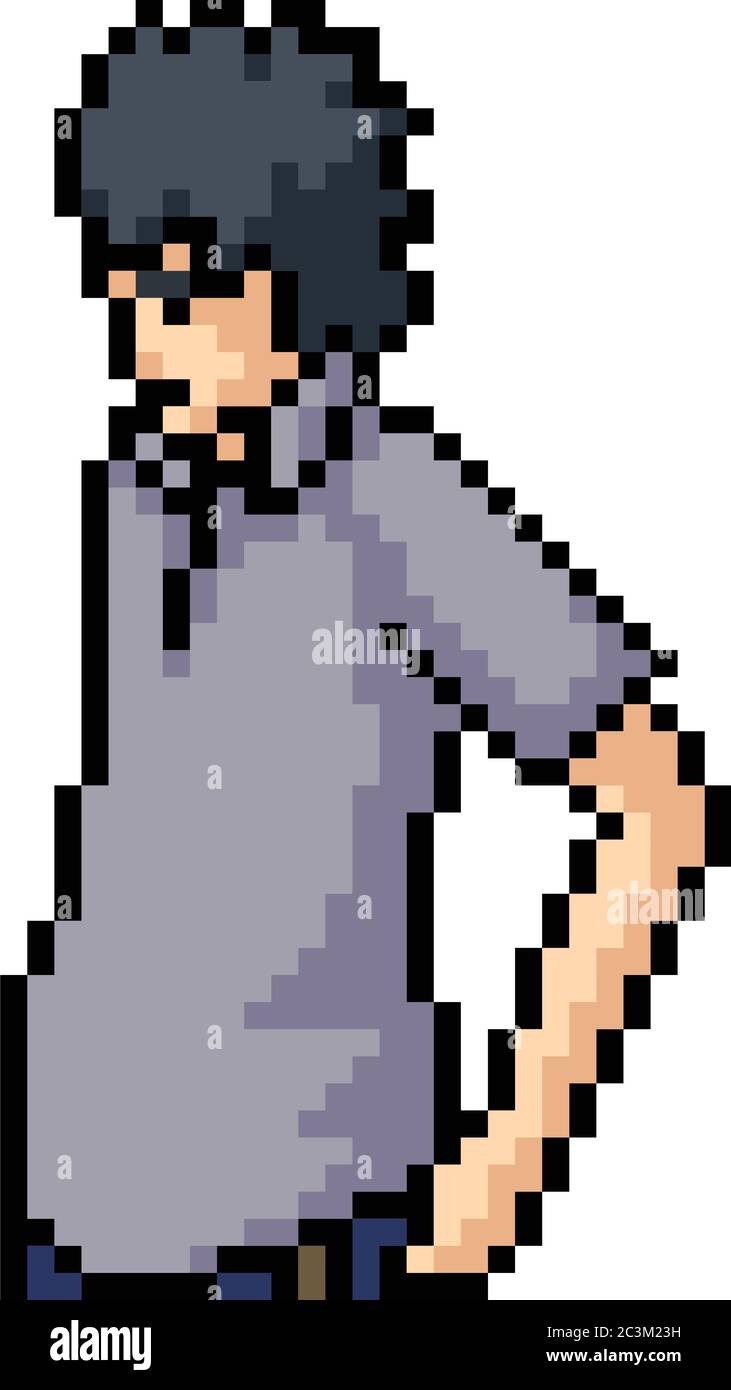 The 8 bit guy Stock Vector Images - Alamy